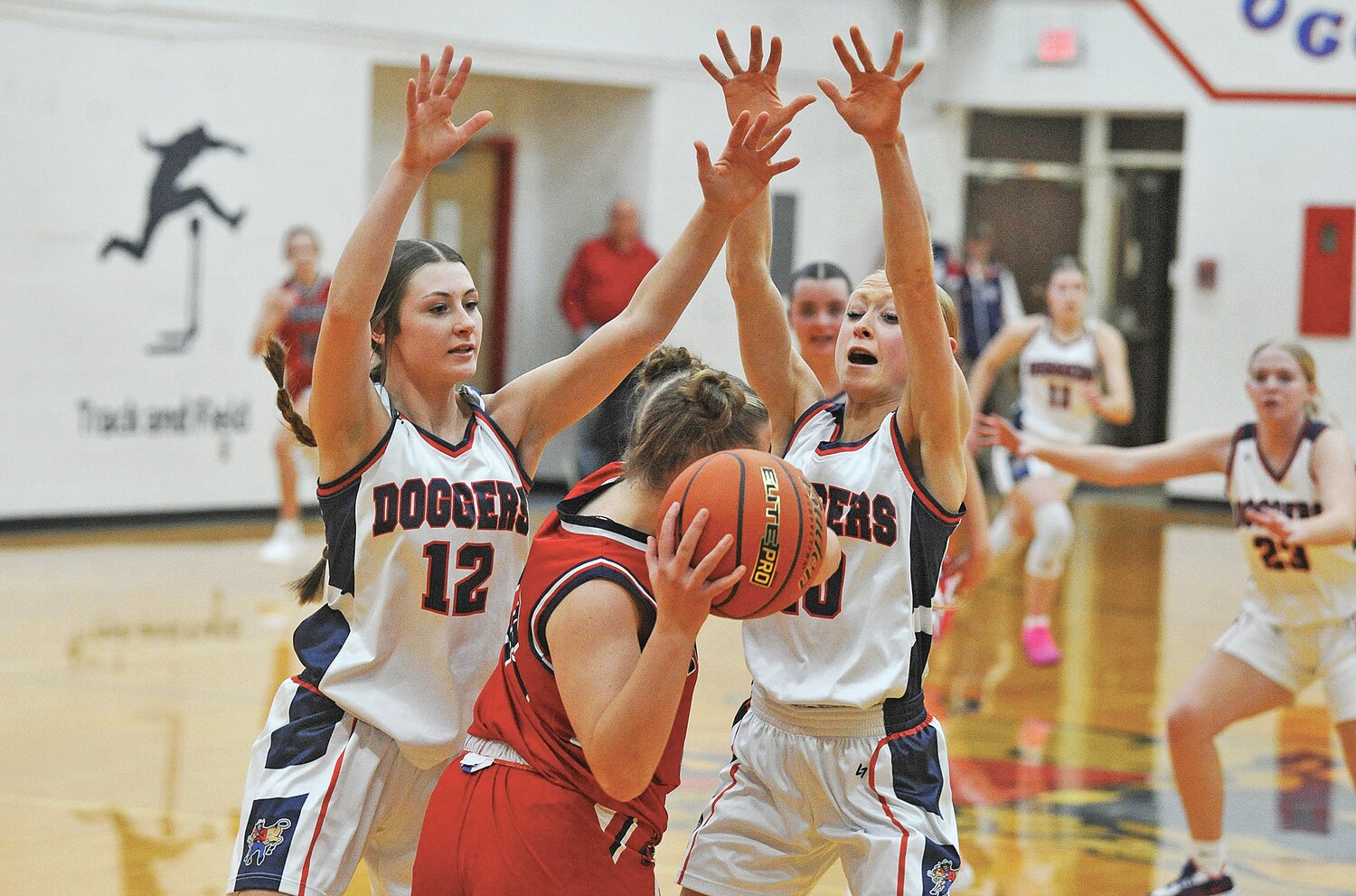Lady Doggers defeat Lady Tigers - Torrington Telegram