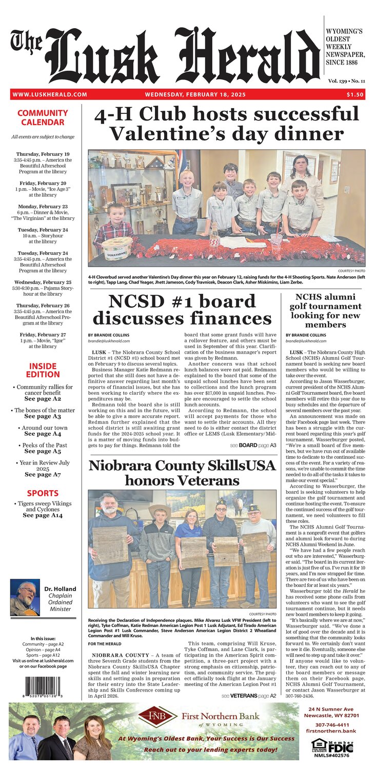E-Editions - Lusk Herald