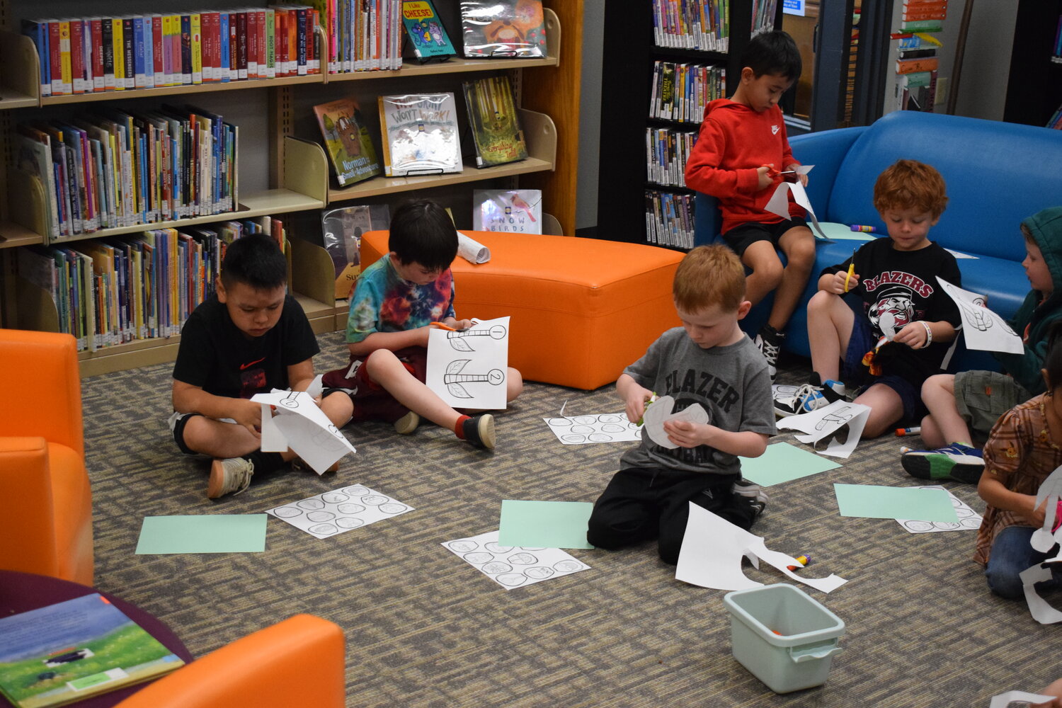 Clap, count, and read: PreK students explore syllables at the library ...