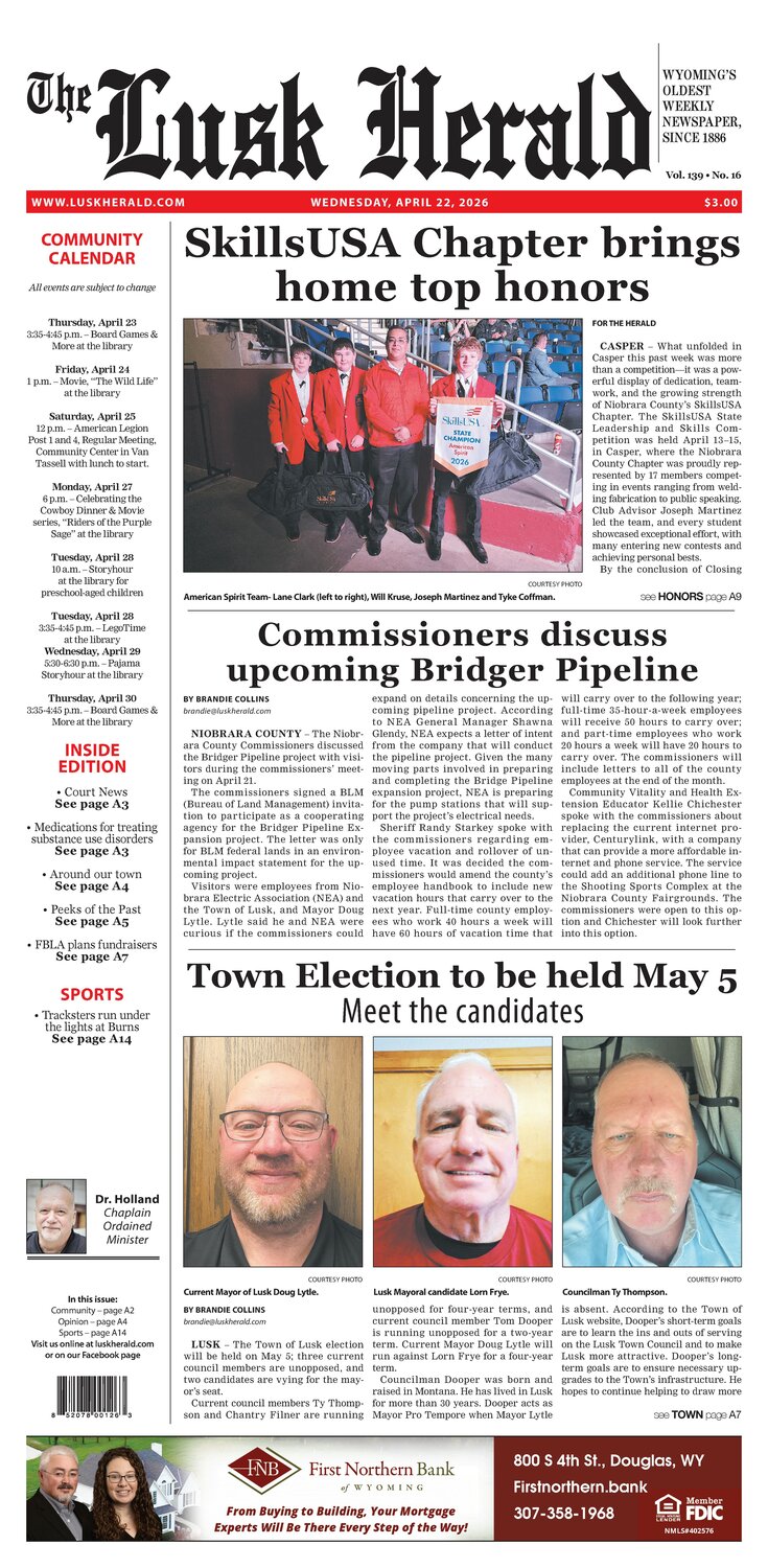 E-Editions - Lusk Herald