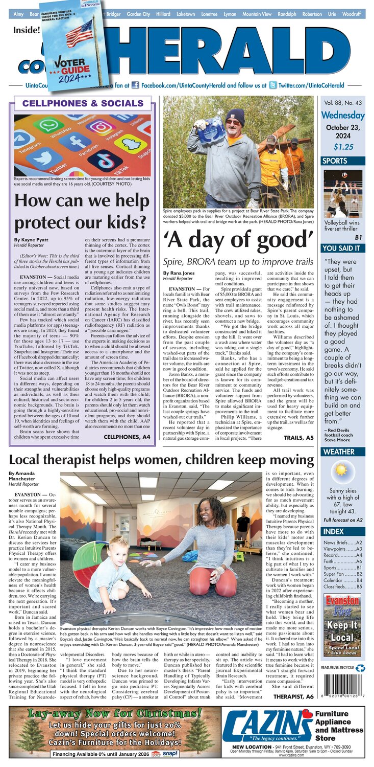 Uinta County Herald, October 23, 2024 - Uinta County Herald