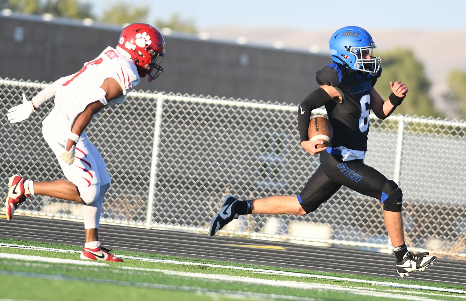 Rebels overcome slow start to down Milford 25-18 - Uinta County Herald