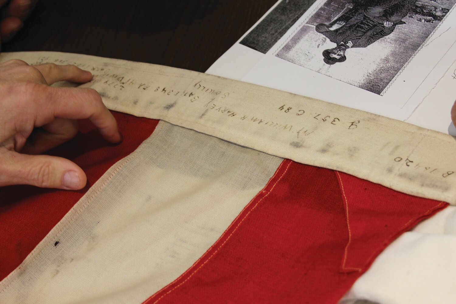 WWI flag united with local surviving heir after 107 years - Uinta ...