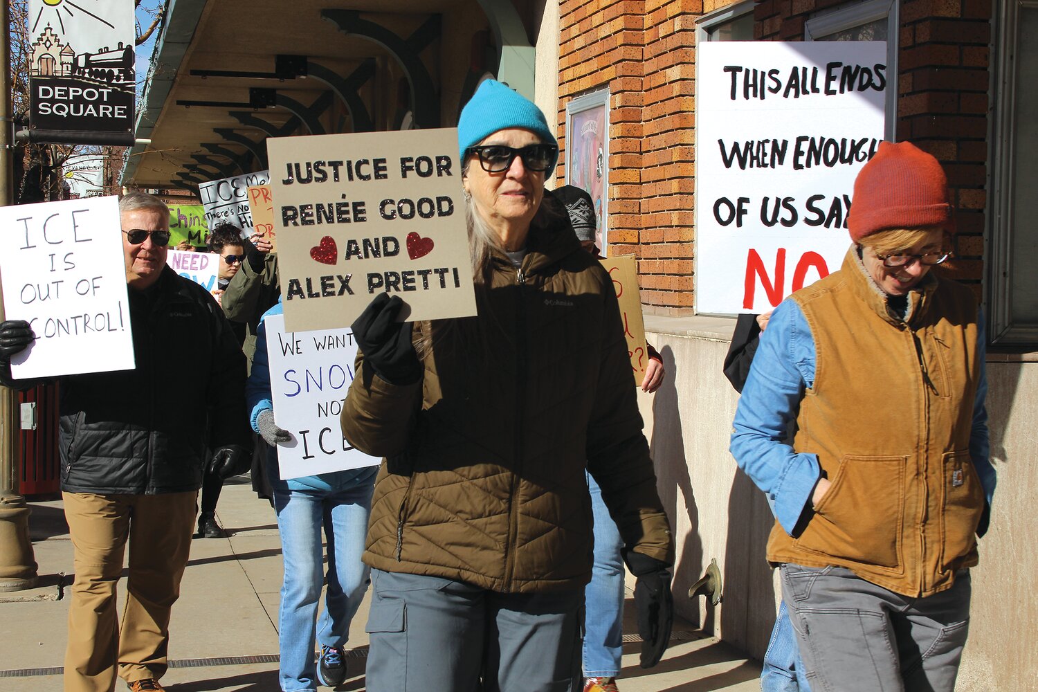 ICE protest grows in numbers - Uinta County Herald