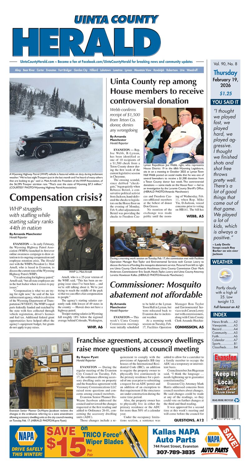 E-Editions - Uinta County Herald