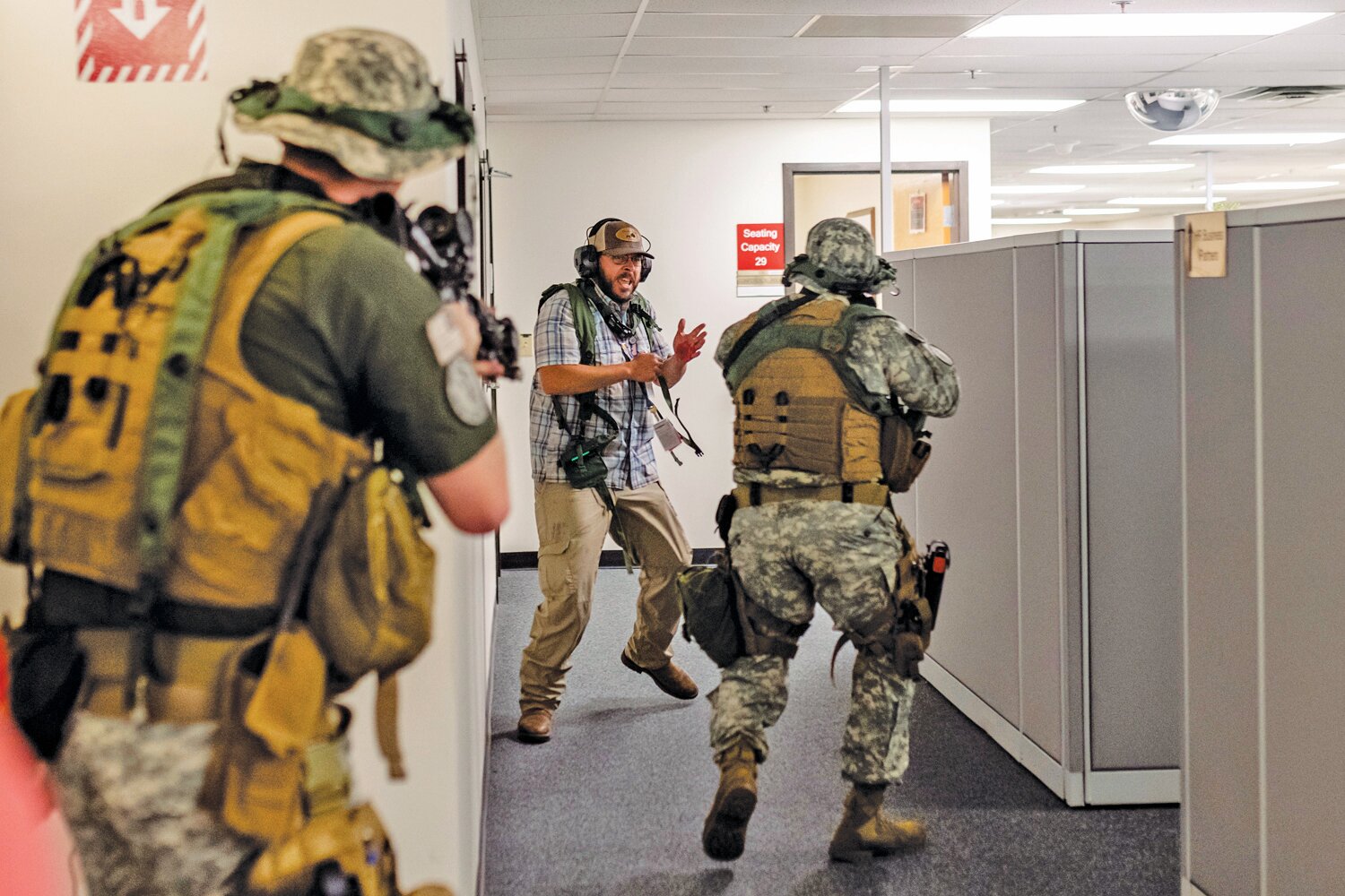 Simulated active shooter exercise tests SRS emergency response - The ...