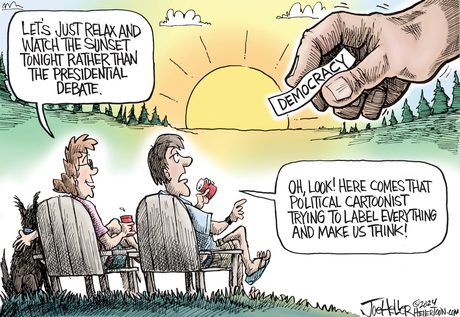 Editorial Cartoons - The People Sentinel