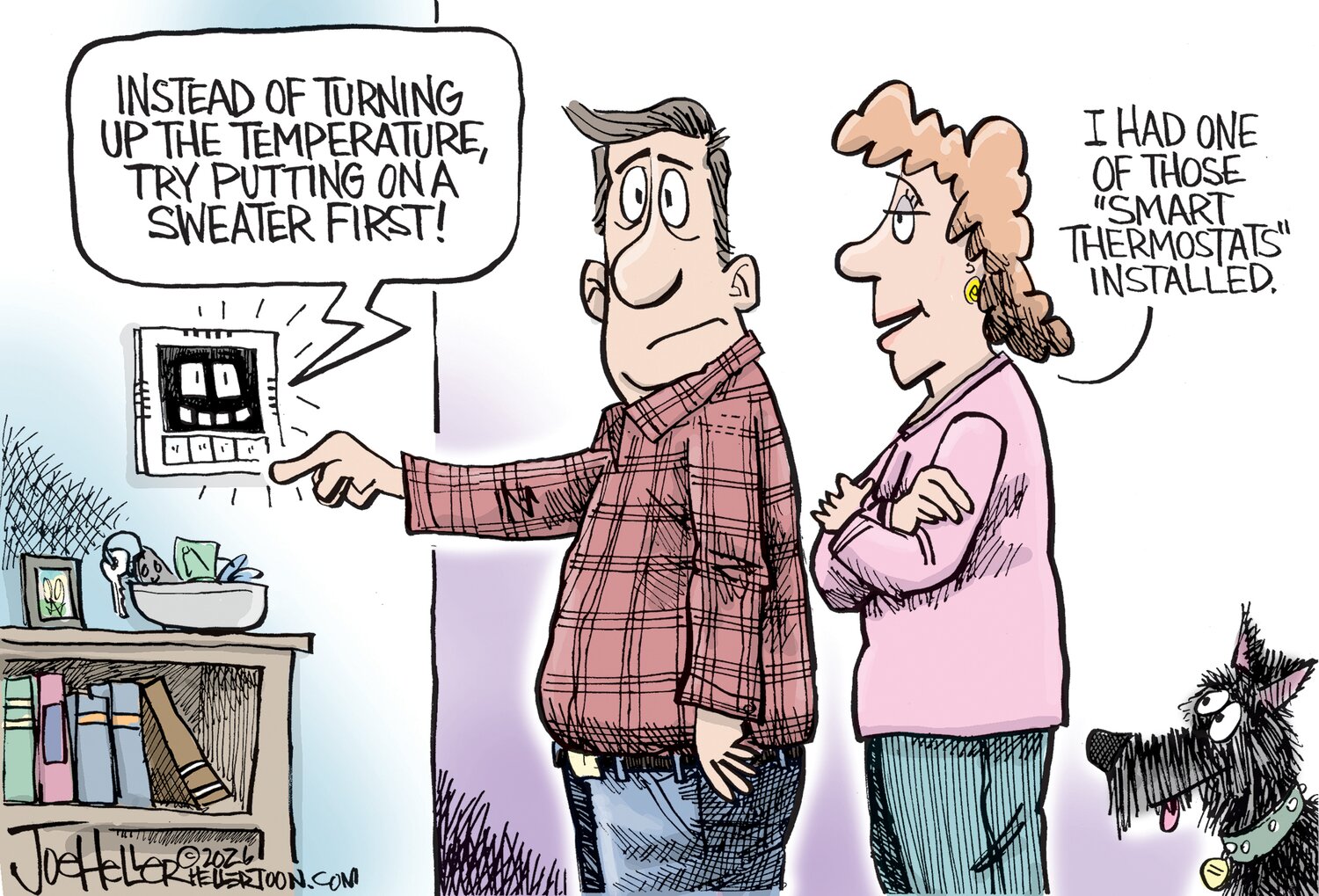 Editorial cartoons - The People Sentinel