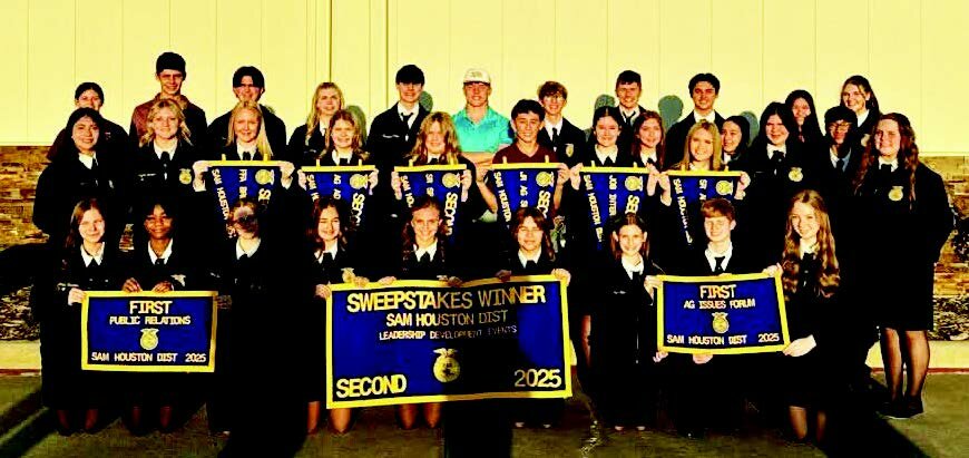Onalaska FFA Chapter excels at district contest - East Texas News
