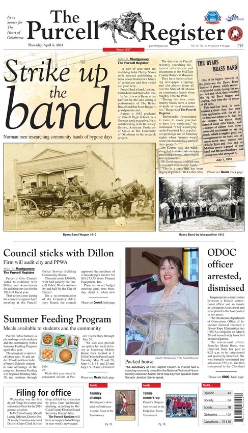 Home - Purcell Register