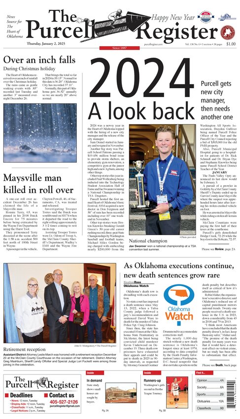 Home - Purcell Register