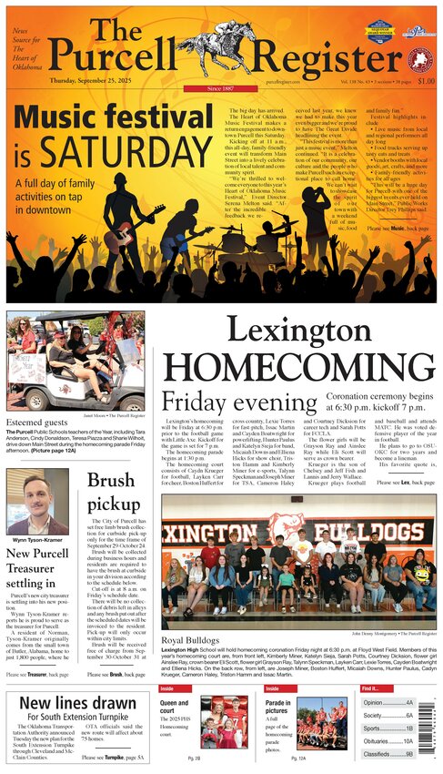 Home - Purcell Register