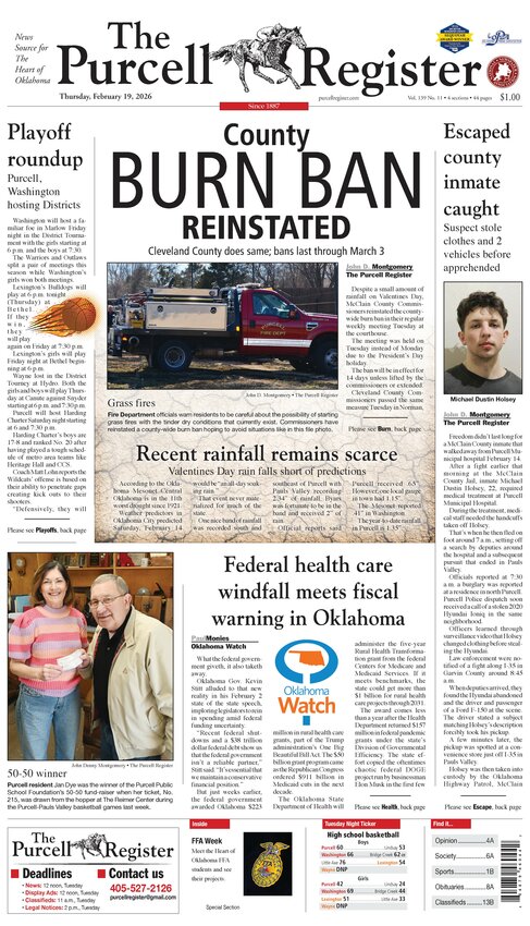 Home - Purcell Register