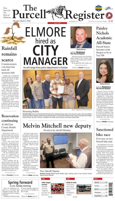 Home - Purcell Register