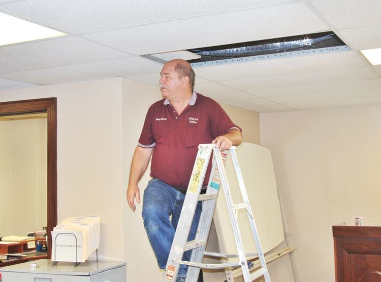 Electrical odor at courthouse - Purcell Register
