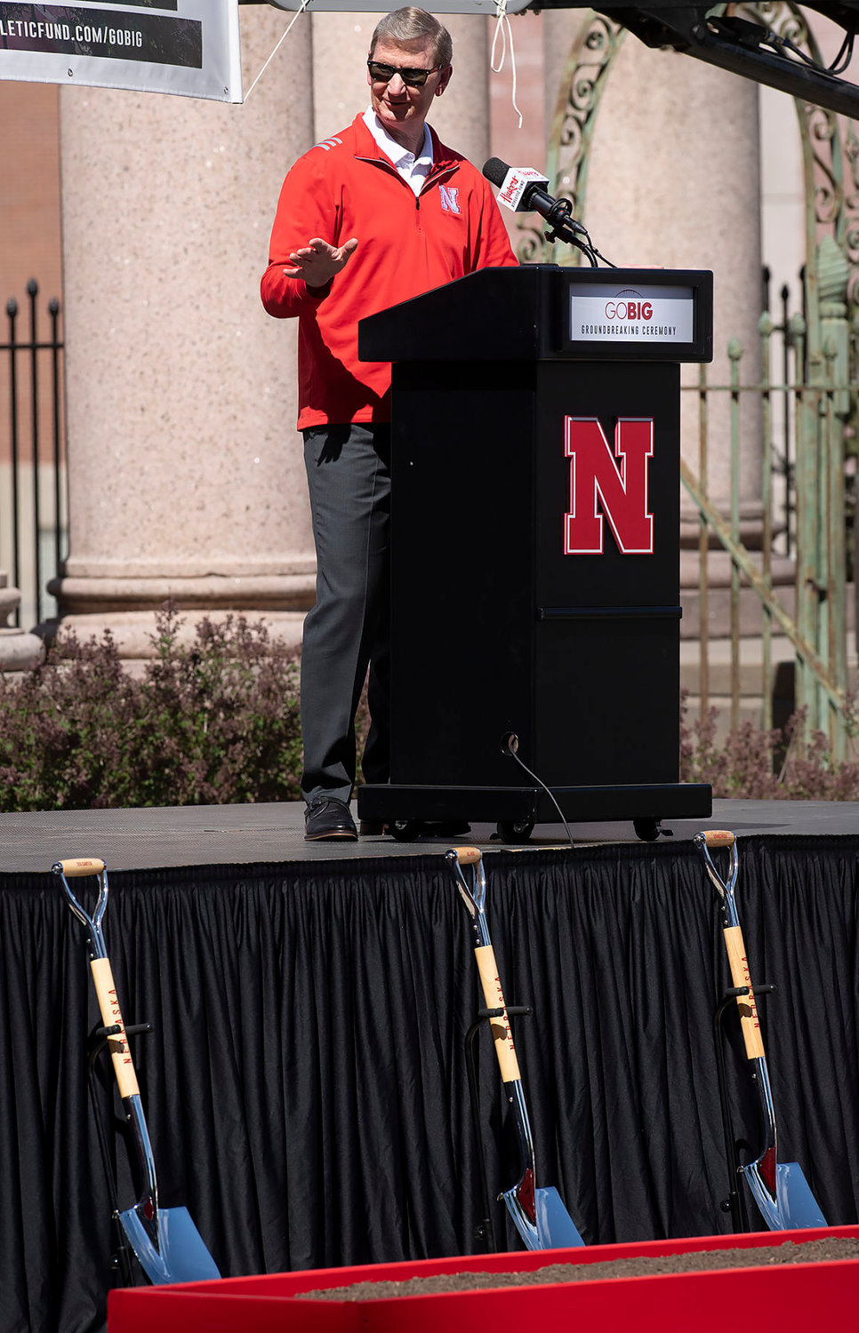 Photos: The shovels are out as Nebraska breaks ground on 'Go Big ...