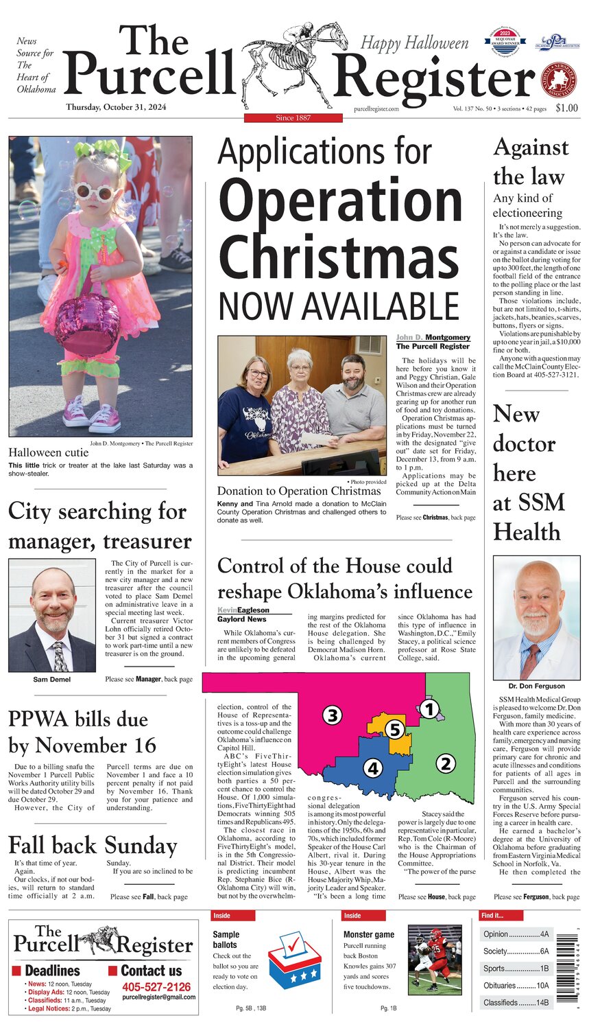 Oct 31, 2024 - Purcell Register