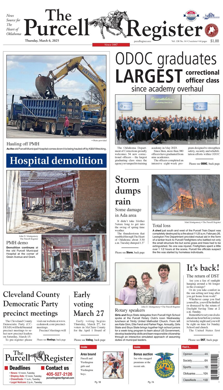 Mar 6, 2025 - Purcell Register