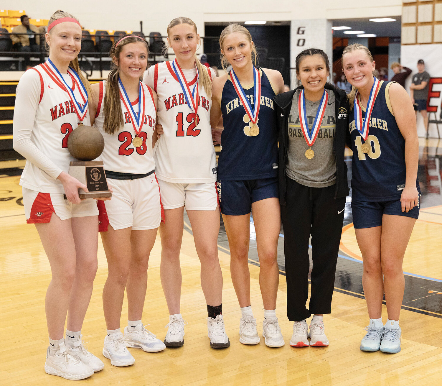 Warriors take gold at Bertha Frank Teague Tournament - Purcell Register