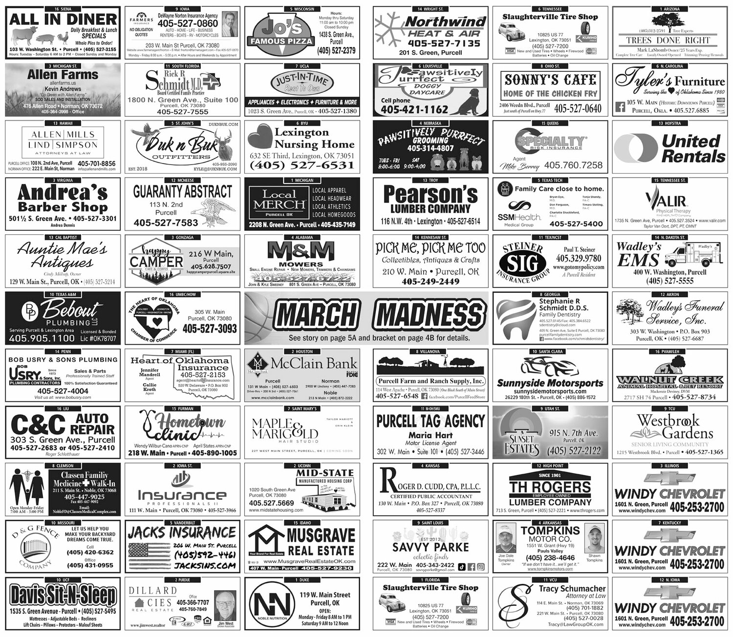 Register’s March Madness - Purcell Register