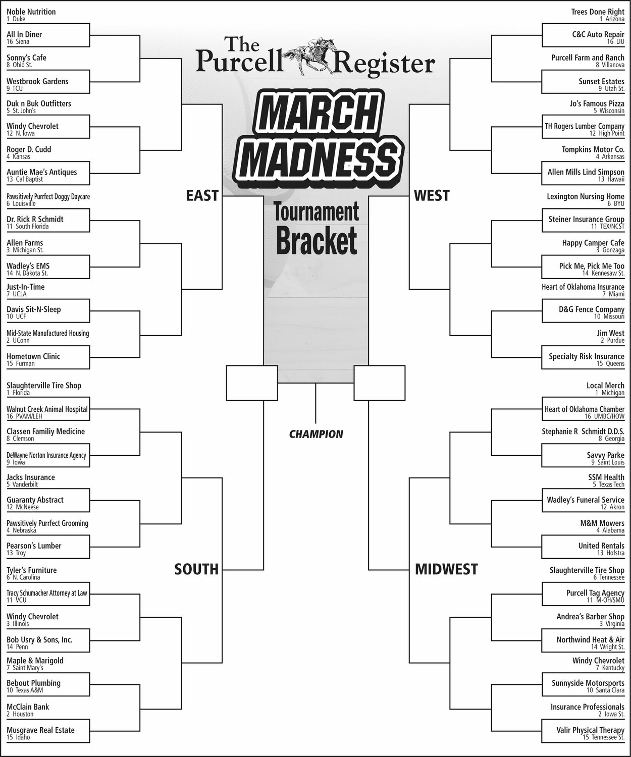 Register’s March Madness - Purcell Register