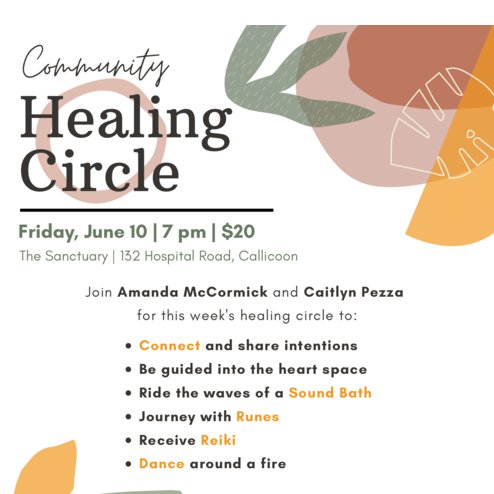 Community Healing Circle @ The Sanctuary | The River Reporter