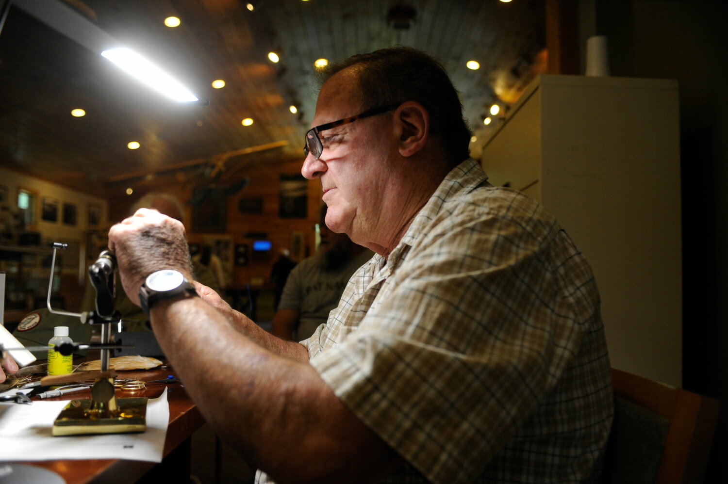 Casting and fly tying on a sunny Saturday afternoon | The River Reporter