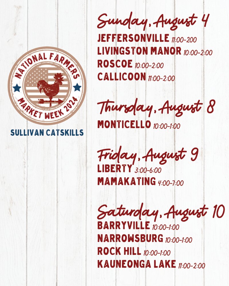 ‘Meet at the Market’ during National Farmers’ Market Week | The River ...