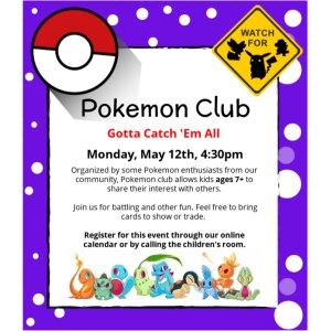 Pokémon Club @ EBCPL | The River Reporter