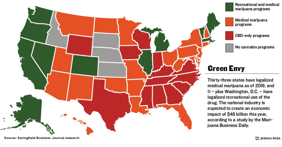Outside marijuana players earmark Missouri | Springfield Business Journal