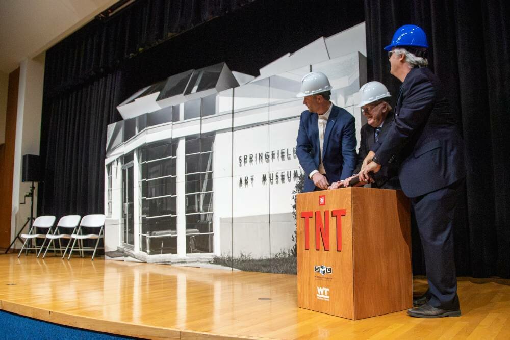 Indoor groundbreaking sets course for first phase of Springfield Art ...