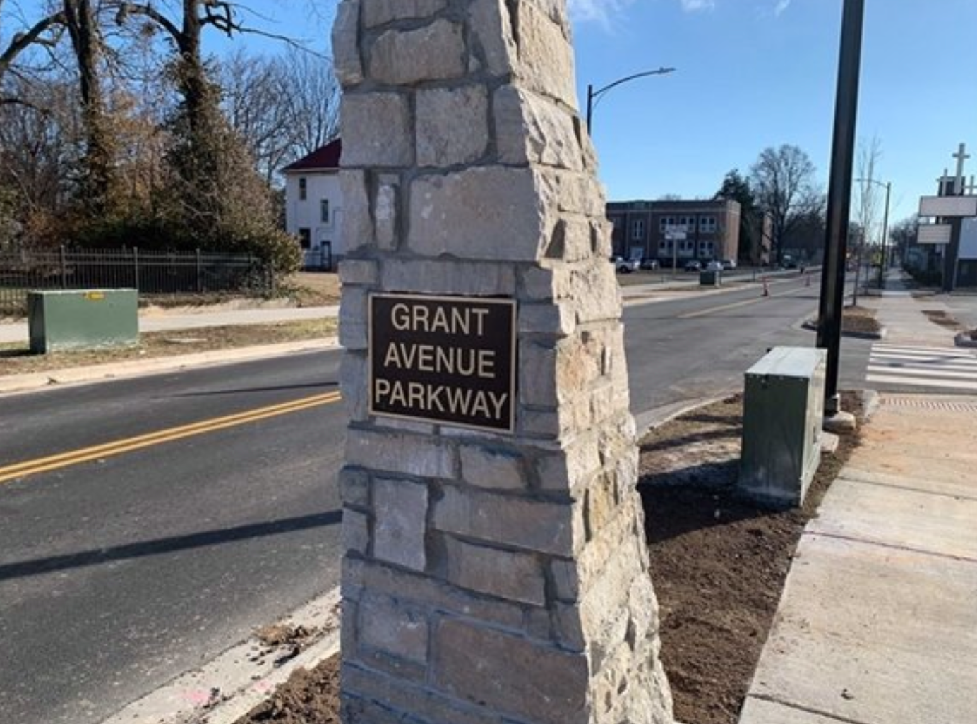 Northern half of Grant Avenue Parkway reopens to two-way traffic ...