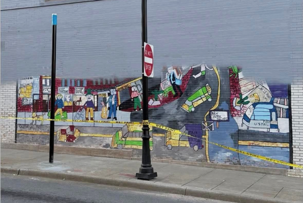 City weighs in on covered-over mural | Springfield Business Journal