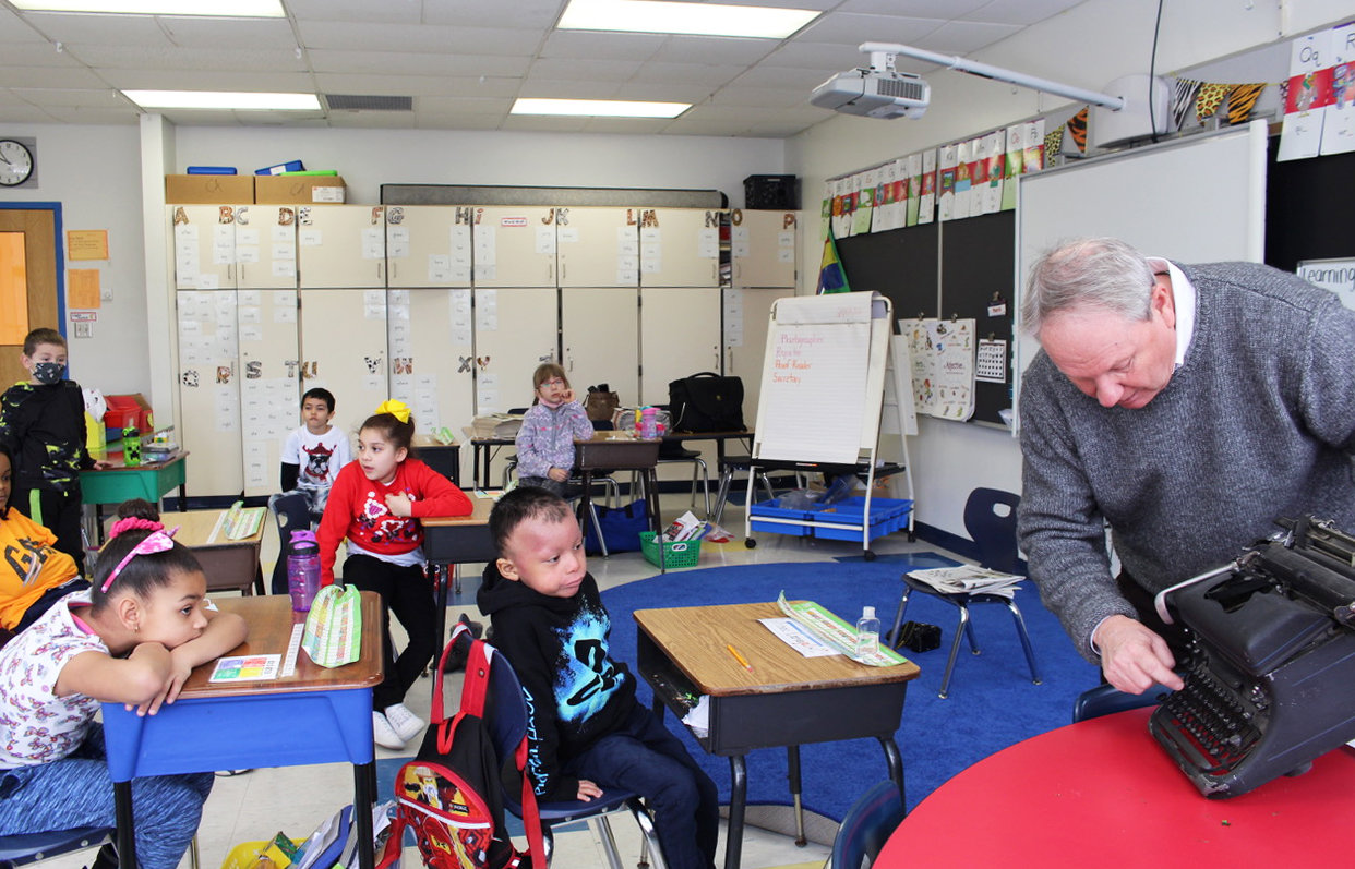 George L. Cooke Elementary School students learn about local news ...