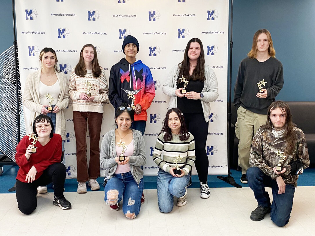 Monticello High School recognizes Students of Distinction - Sullivan ...