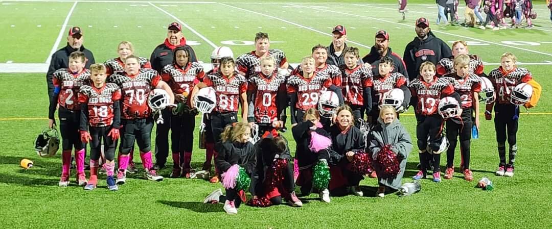 The future of football is red: Red Dogs Youth Football League ...
