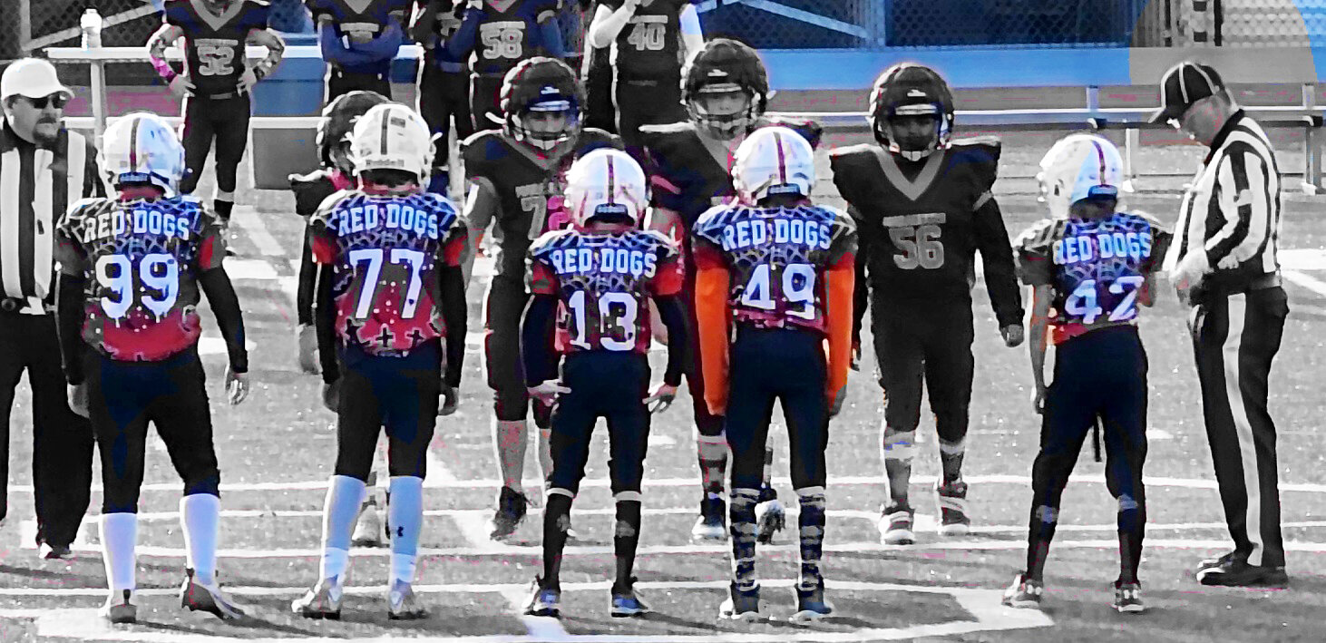 The future of football is red: Red Dogs Youth Football League ...