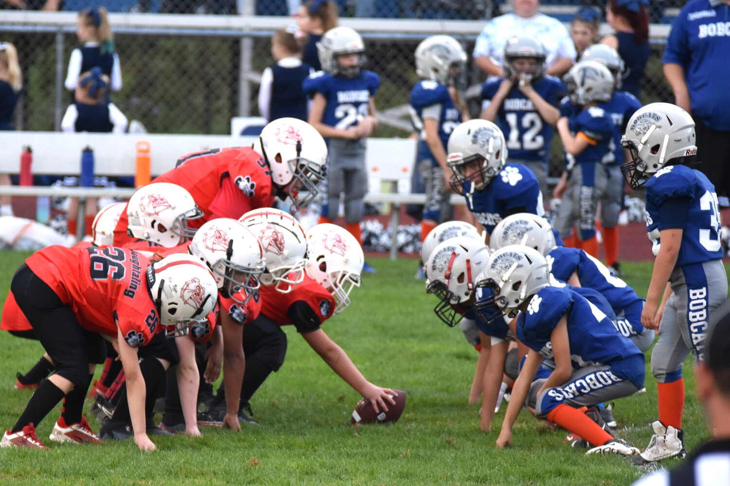 The future of football is red: Red Dogs Youth Football League ...