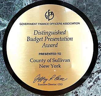 Sullivan County budget wins National Award… again - Sullivan County ...