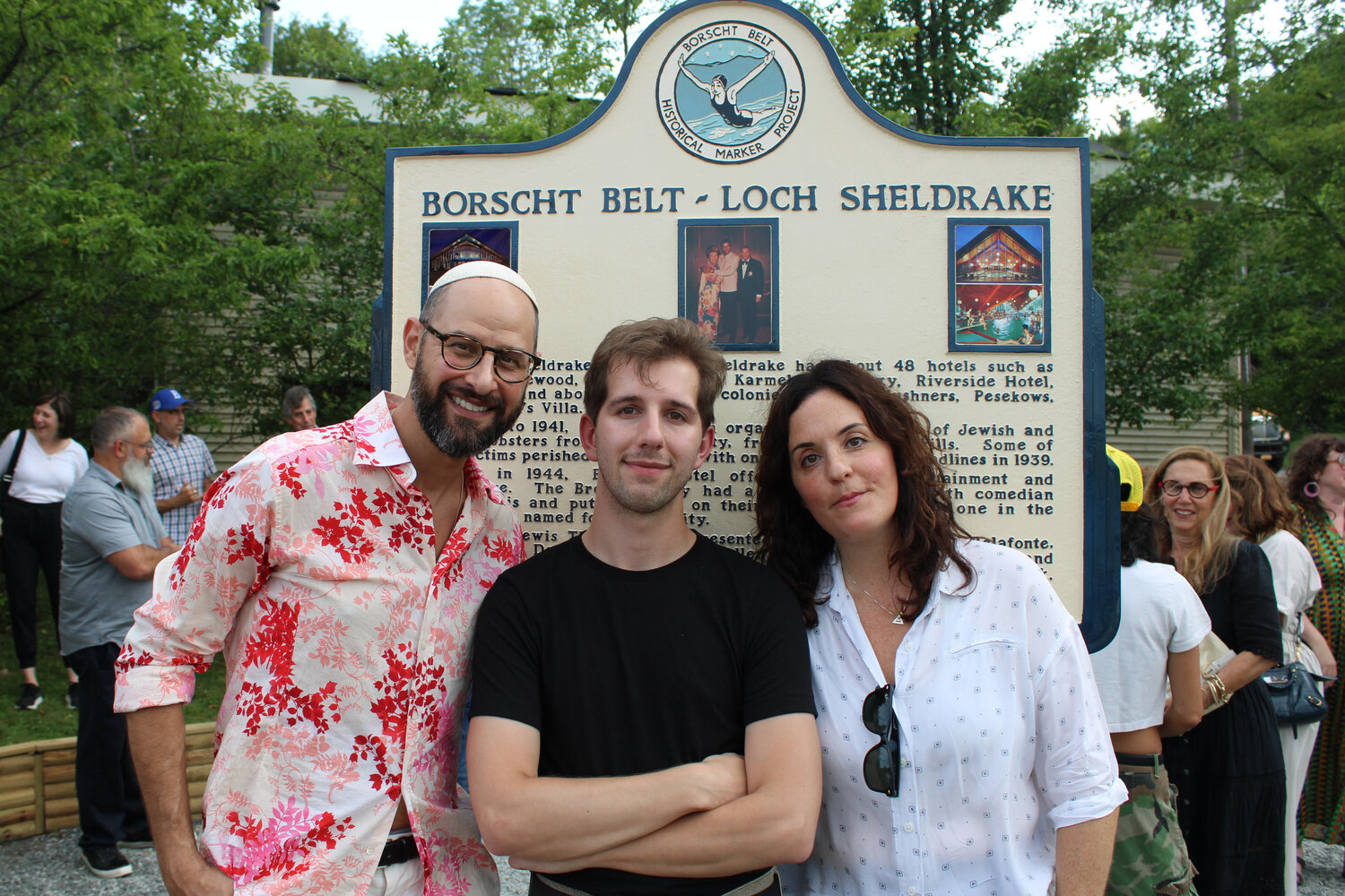 12th Borscht Belt Marker finds home in Loch Sheldrake - Sullivan County ...