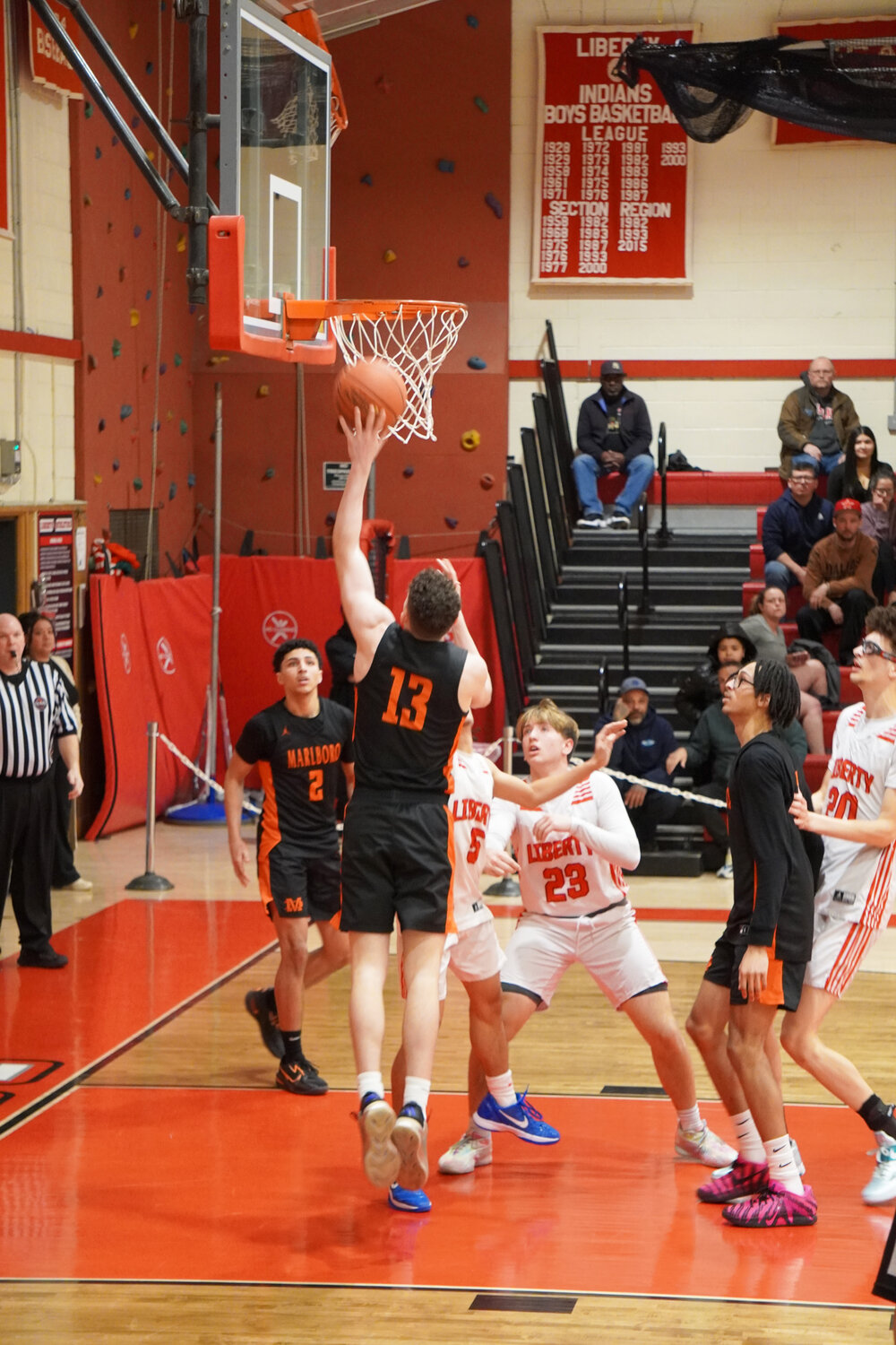 Liberty Redhawks Fall to Marlboro Iron Dukes in Sectionals Clash ...