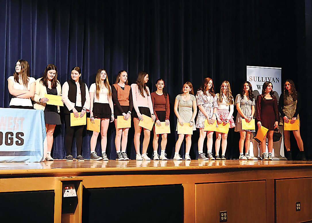 Sullivan West honors winter sports athletes - Sullivan County Democrat