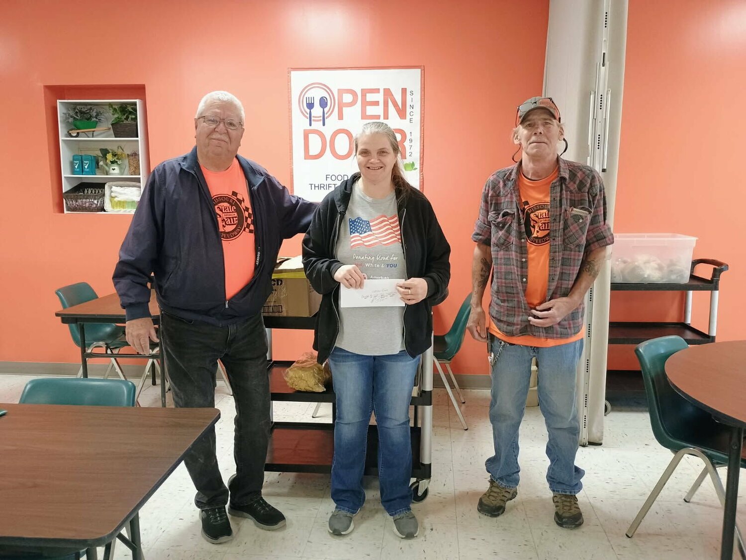 PHOTO: Missouri State Fair Speedway donates to Open Door Food Pantry ...