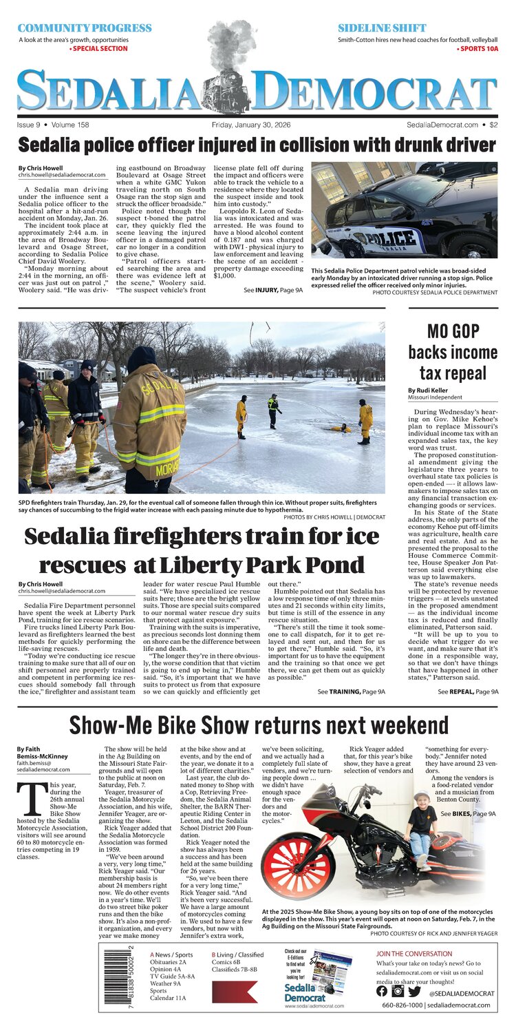 Friday, January 30, 2026 | Sedalia Democrat