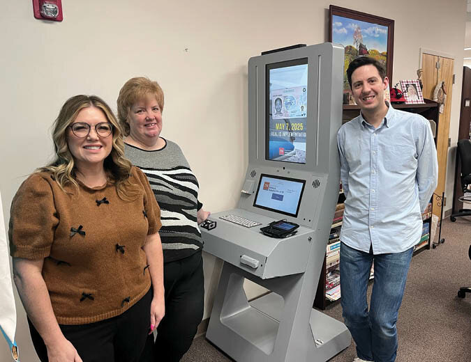 Driver license kiosk now located at White County Public Library ...