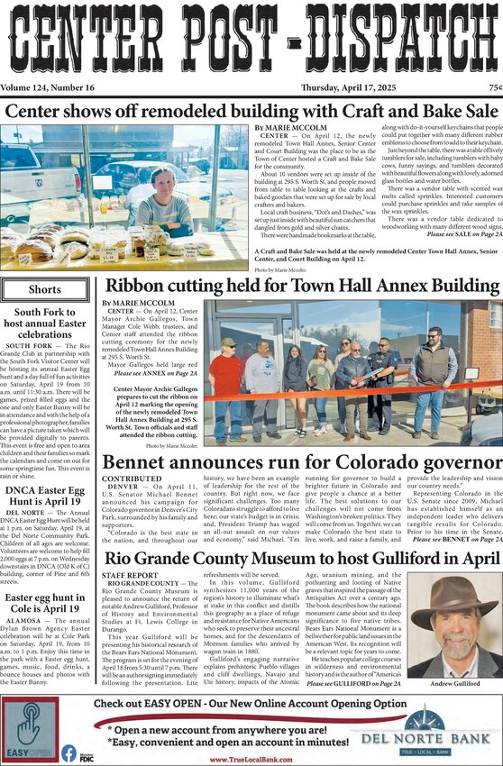 Home - The Center Post-Dispatch