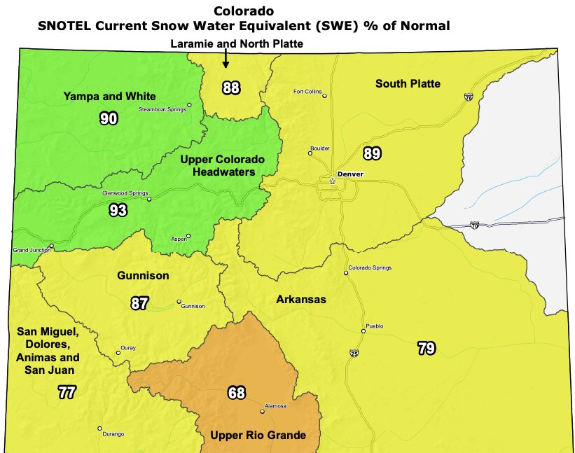 February temperature and precipitation outlook - The Alamosa News