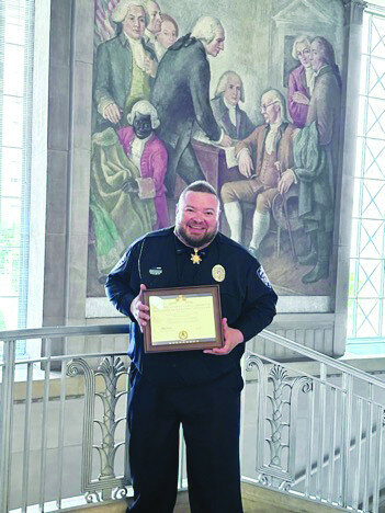 MVPD officer receives United States Department of Justice award - The ...