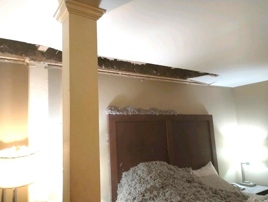 Rocket malfunction leads to explosion and small fire in hotel room ...