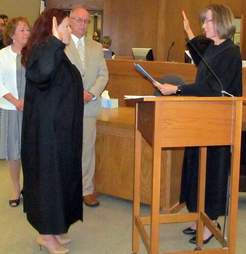 New District Judge Hopkins sworn in - The Alamosa News
